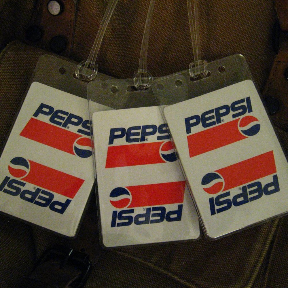 Pepsi Cola Luggage Tags Set (3) - Gem